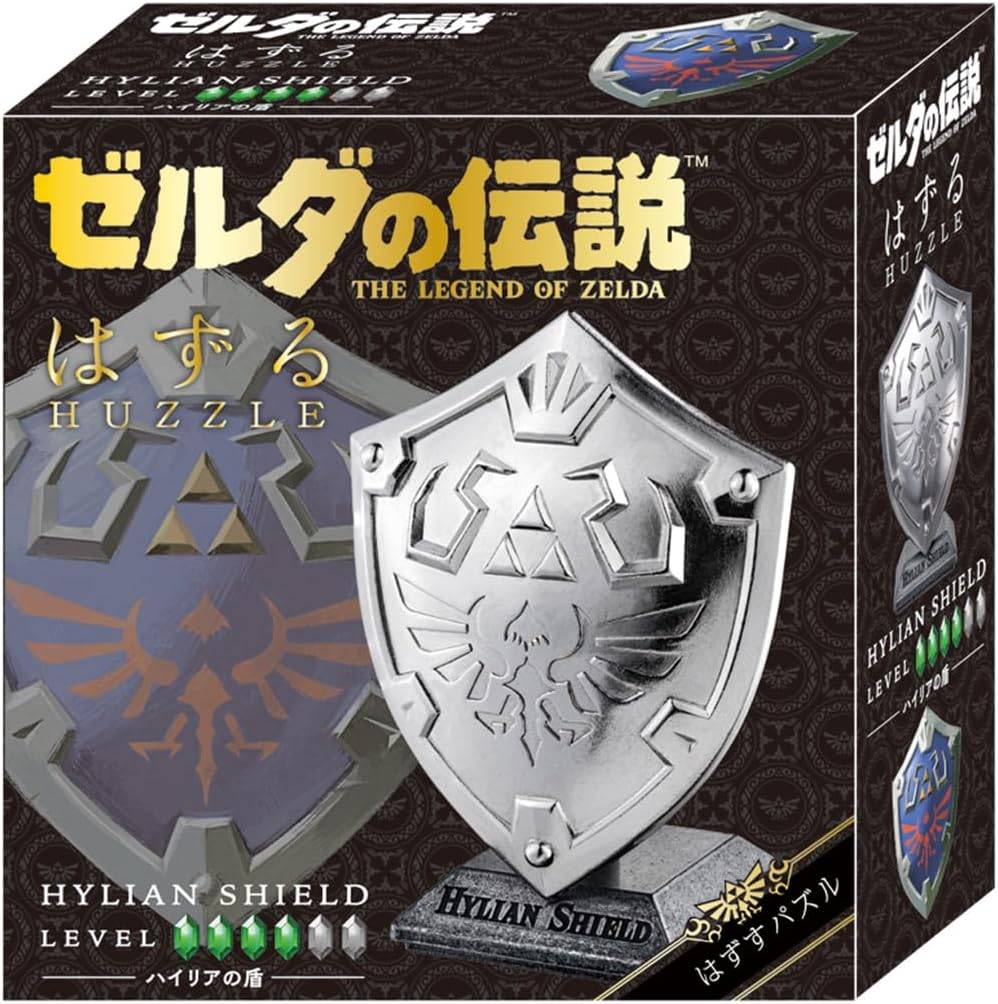 The Legend of Zelda: Hylian Shield - Metallic 3D Puzzle [Hanayama ...