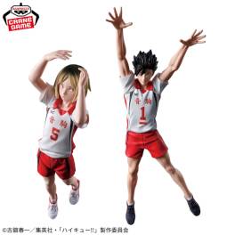 Posing Figure: Haikyu! - Kenma Kozume & Tetsuro Kuroo (Second Uniform ...