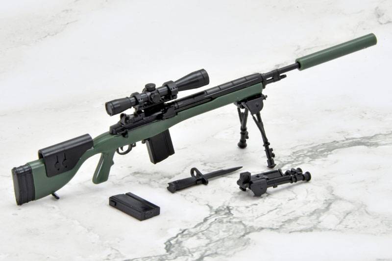 Little Armory: M14DMR (LA119) - Plastic Model 1/12 [Tomytec] - Nin-Nin ...