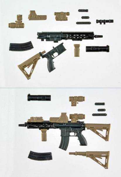 Little Armory: 416D Type Custom (LA075) - Plastic Model 1/12 (Reissue ...