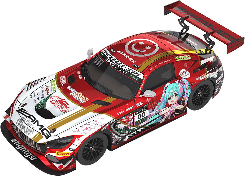 Hatsune Miku GT Project 1/64: Mercedes AMG Team Good Smile 2019 ...