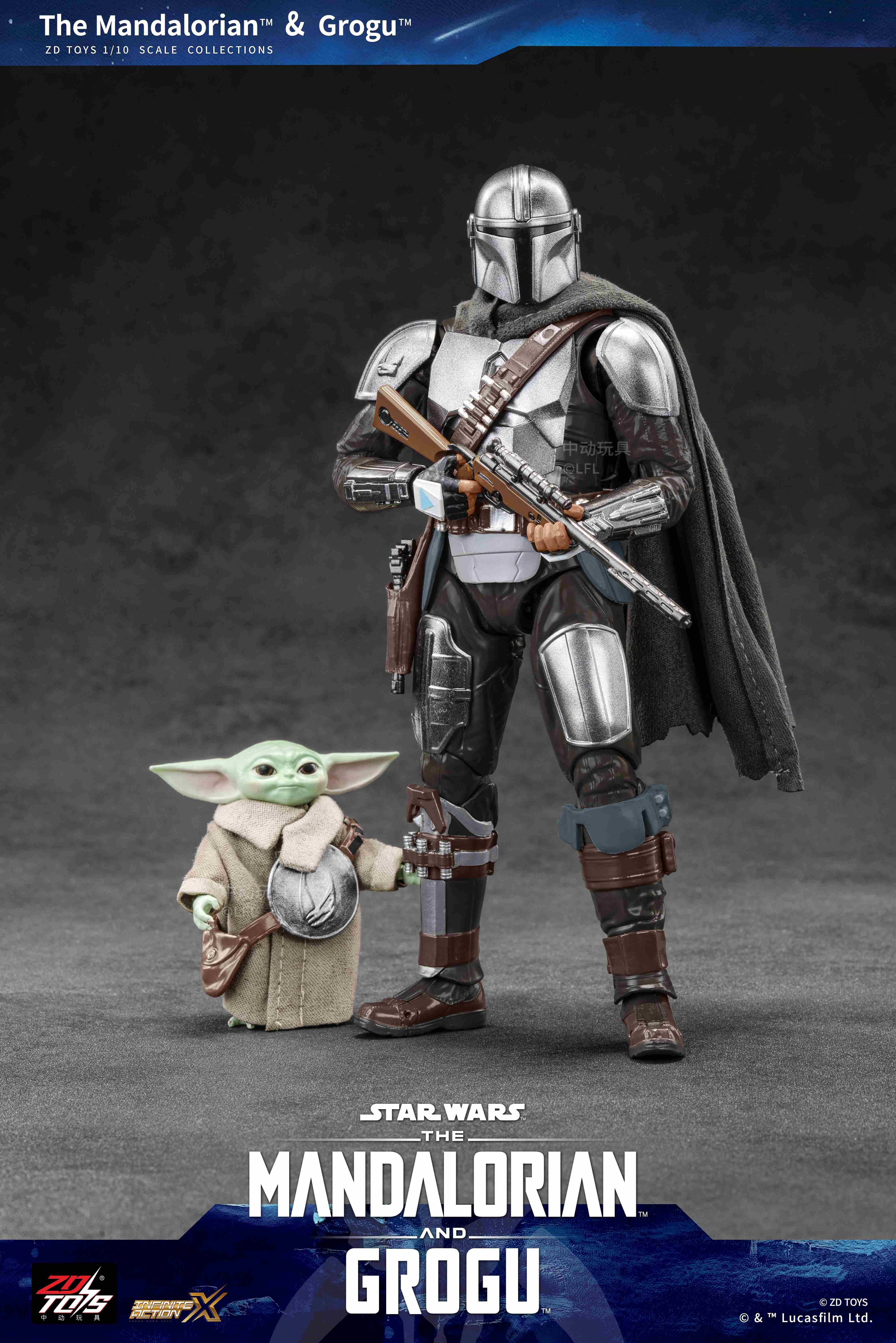 Star Wars: The Mandalorian & Grogu 1/10 - Infinity Action X Series [ZD ...