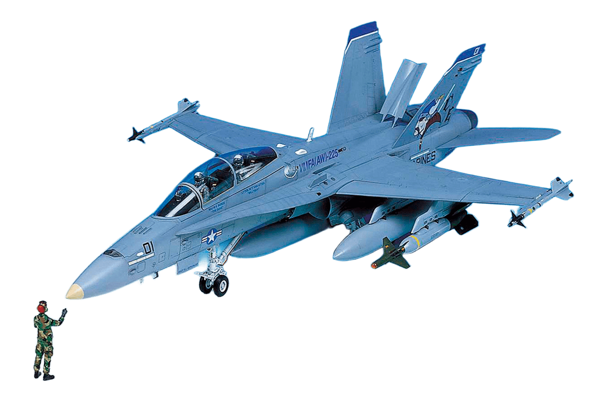 1/32 F/A-18D Hornet (Night Attack) - Plastic Model [Academy] - Nin-Nin ...
